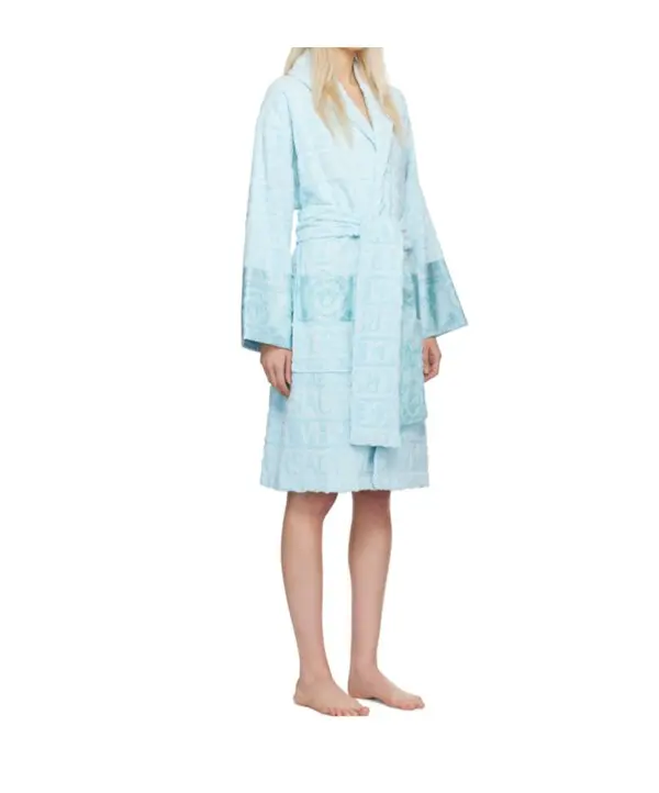 Versace I Love Baroque Belted Bathrobe