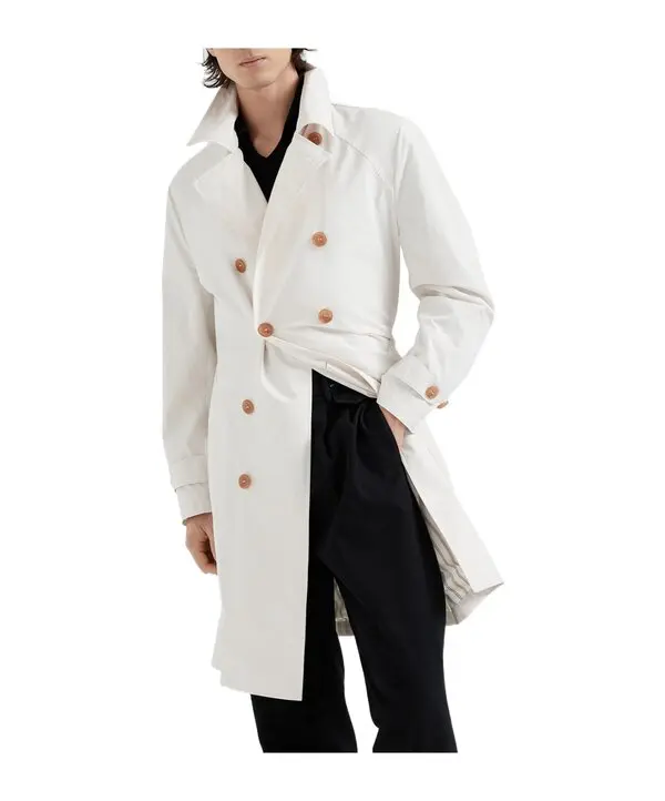 Brunello Cucinelli Double-breasted Trench Coat
