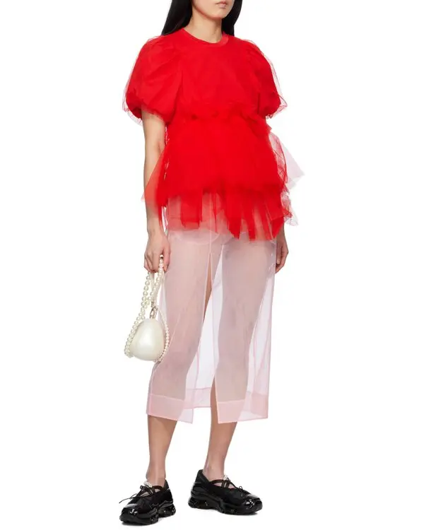 Simone Rocha Pearl-embellished Egg Mini Bag
