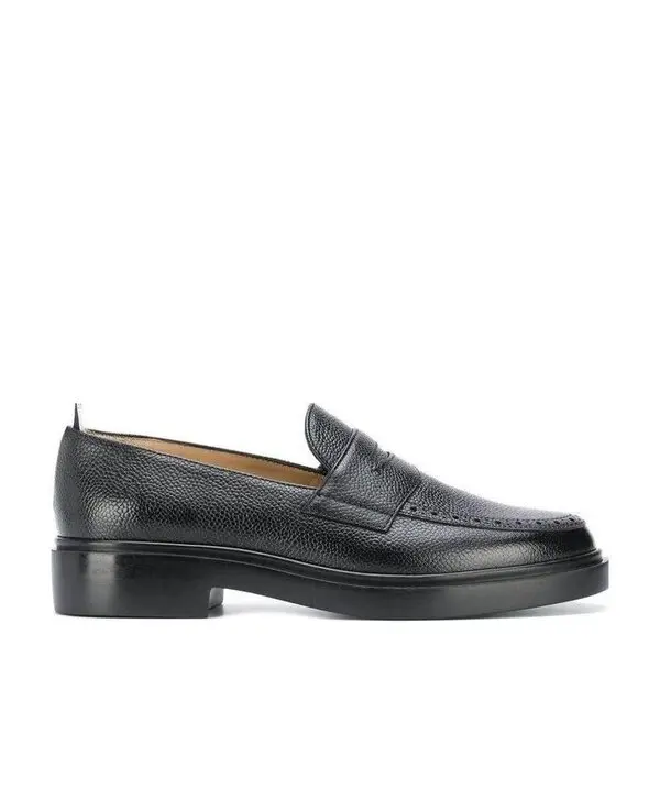 Thom Browne Penny Bar Loafers - Black