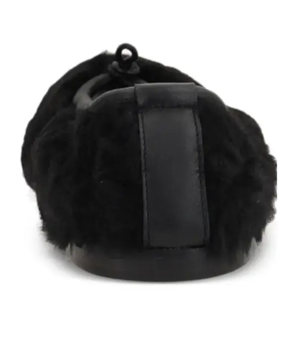 Hereu Faux-shearling Ballerina Flats