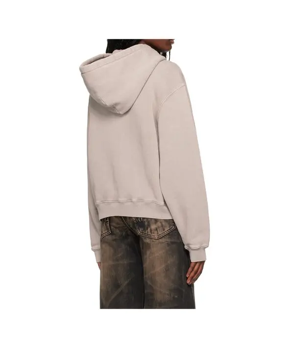 Alexander Wang Blade Logo Embossed Hoodie - No