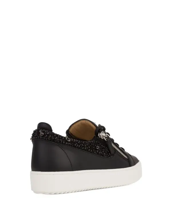 GIUSEPPE ZANOTTI Crystal Embellished Sneakers