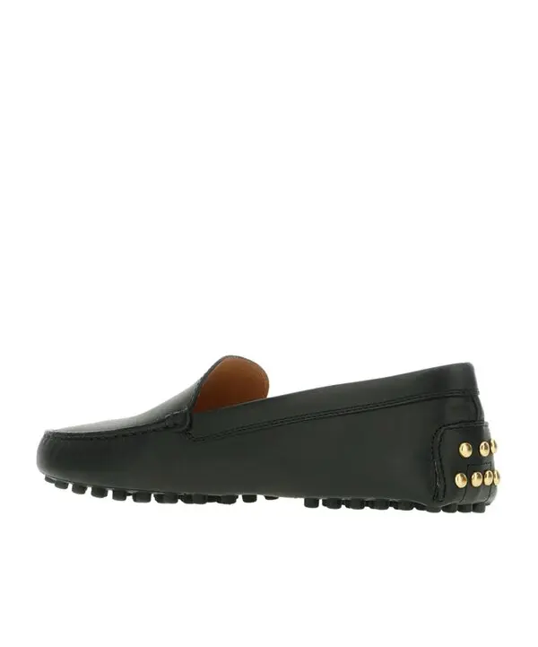 TOD'S Round Toe Flat Slip-on Loafers