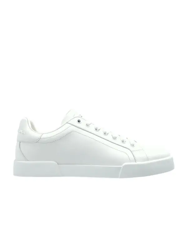 Dolce & Gabbana Logo Lettering Sneakers - White
