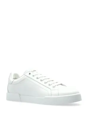 Dolce & Gabbana Logo Lettering Sneakers - White