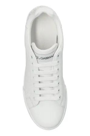 Dolce & Gabbana Logo Lettering Sneakers - White