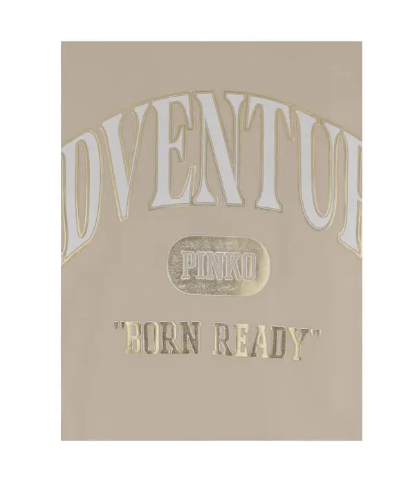 Pinko Logo Printed Crewneck Sweatshirt