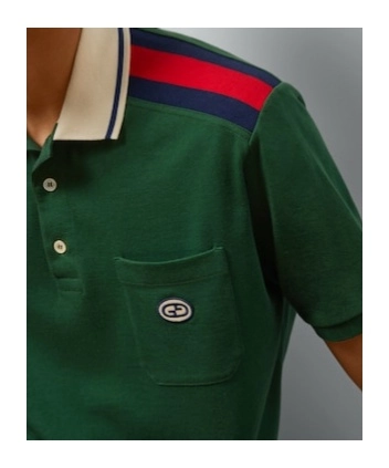 Gucci Interlocking G Polo Shirt - Green