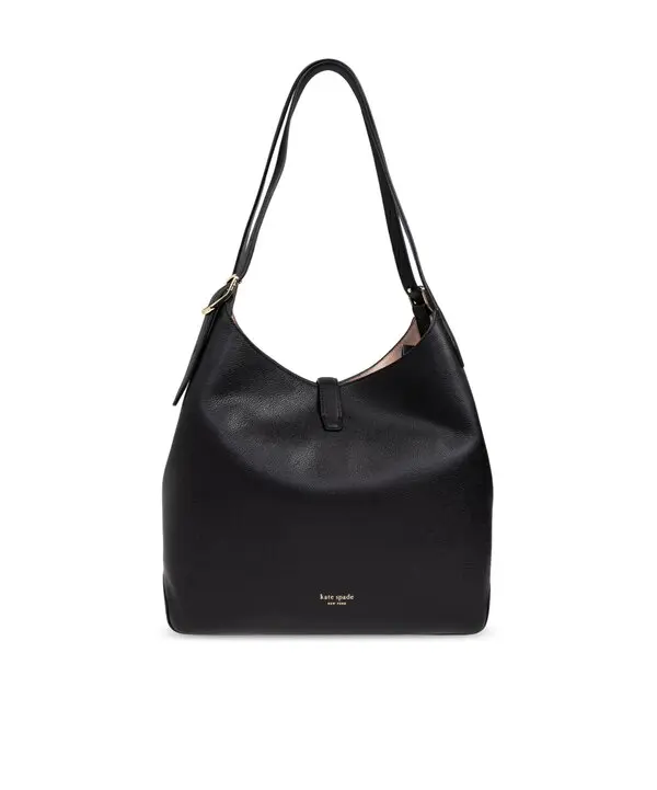 Kate Spade New York Deco Large Shoulder Bag - Black