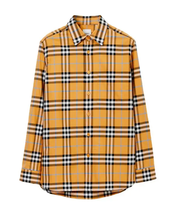 Burberry Vintage-check Buttoned Shirt - Multicolor