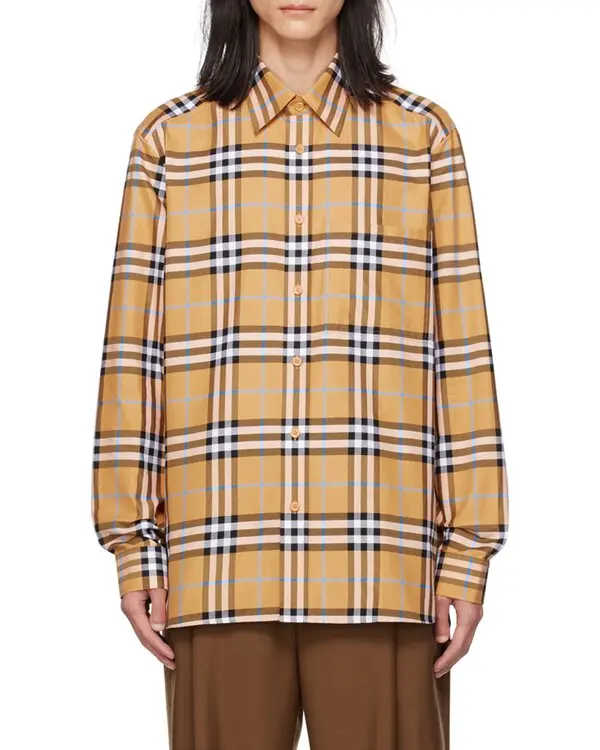 Burberry Vintage-check Buttoned Shirt - Multicolor