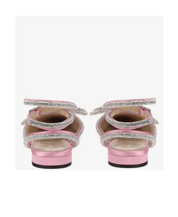 MACHMACH Pointed Bow Flat Shoes