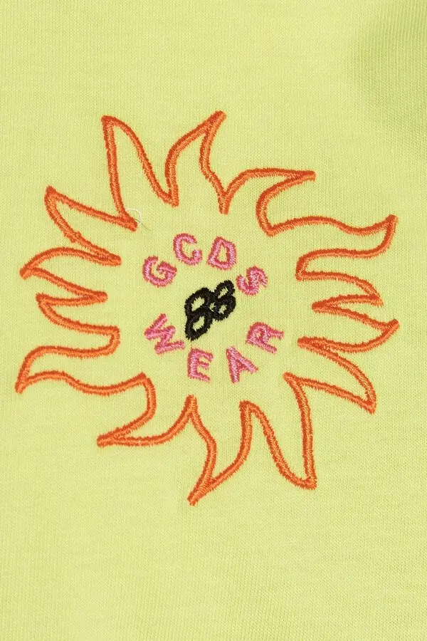 Gcds Surfing Weirdo Printed Crewneck T-shirt
