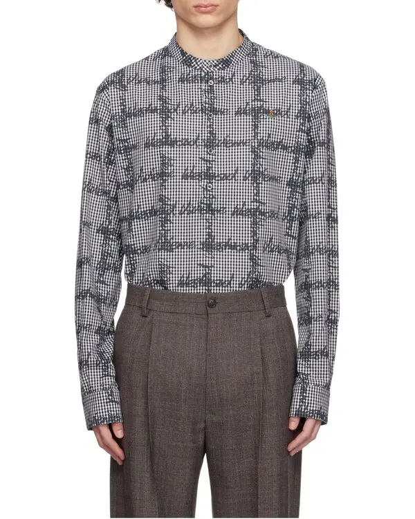 VIVIENNE WESTWOOD Logo-checked Shirt