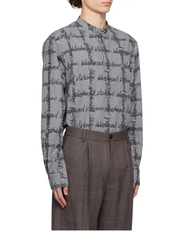 VIVIENNE WESTWOOD Logo-checked Shirt