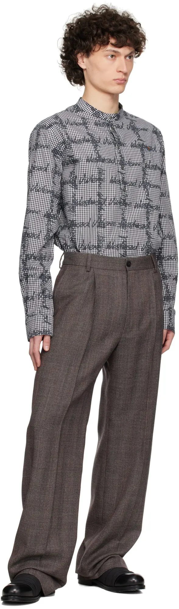 VIVIENNE WESTWOOD Logo-checked Shirt