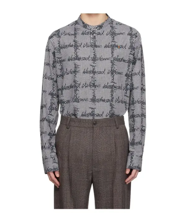 VIVIENNE WESTWOOD Logo-checked Shirt