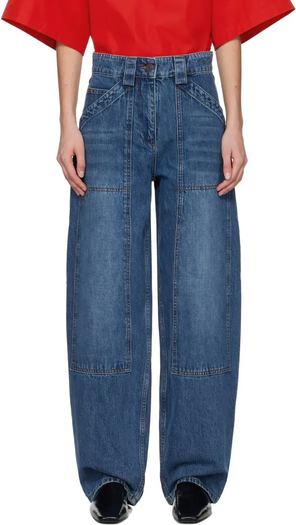 Co Patch Pocket Jeans - Blue