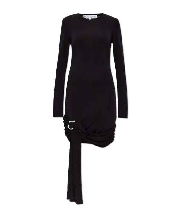 J.W.ANDERSON Long-sleeved Draped Dress