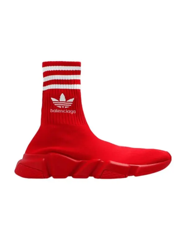 Balenciaga X Adidas Embroidered Sock Sneakers