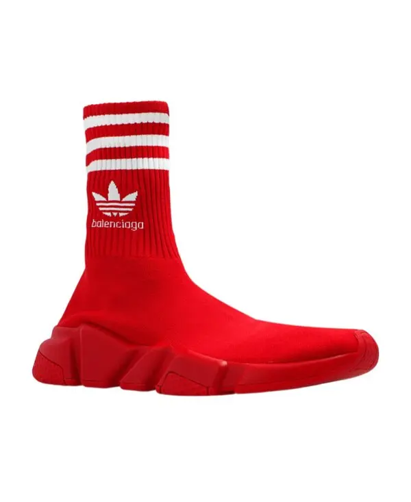 Balenciaga X Adidas Embroidered Sock Sneakers