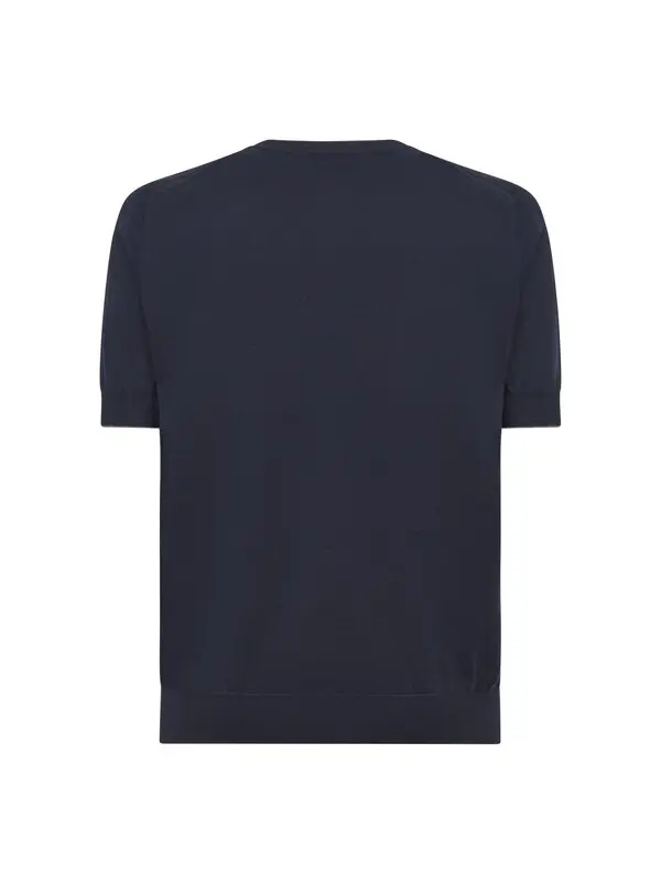 Brunello Cucinelli Ribbed Short-sleeved Jumper