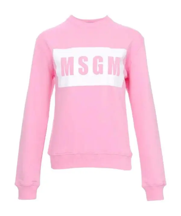 MSGM Logo Detail Sweatshirt
