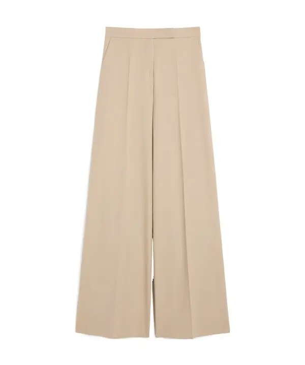 Max Mara Wide-leg Trousers - Sand
