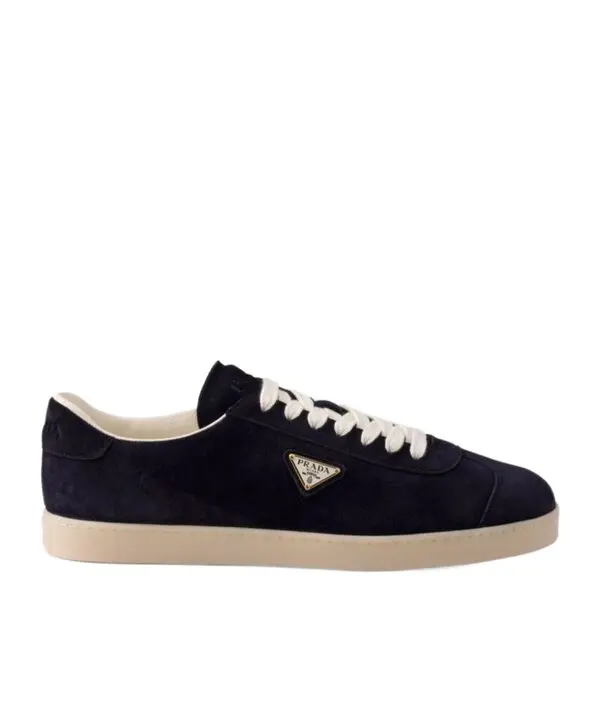 Prada Logo Sneakers - Blue
