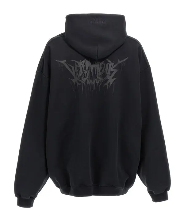 Vetements Oversized Skull Printed Hoodie