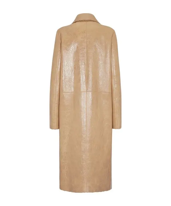 Fendi Long Collared Coat