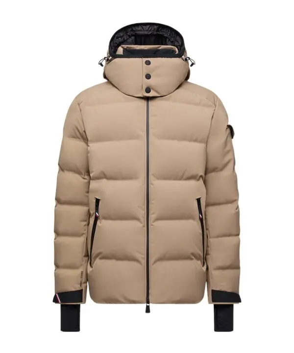 Moncler Montgetech Hooded Down Ski Jacket - Light Beige