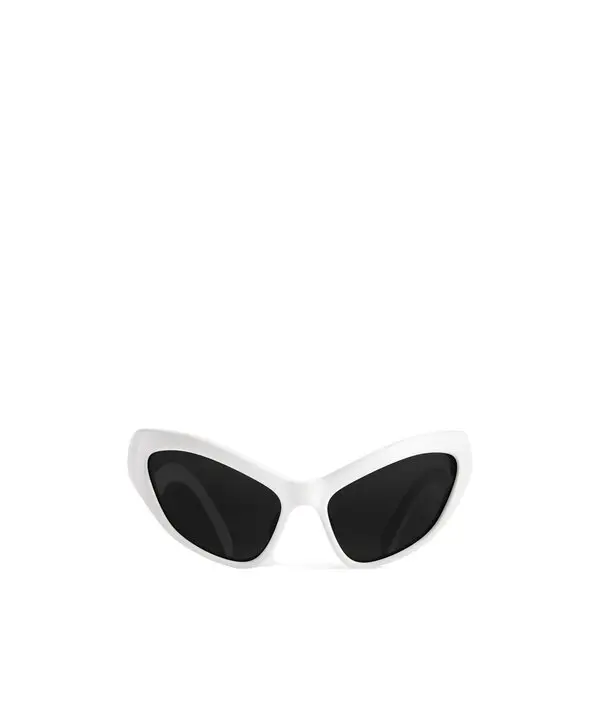 Balenciaga Hamptons Cat-eye Sunglasses - White