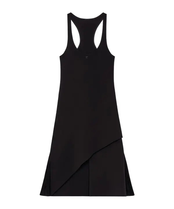 COURREGES Courrèges Infinty Pleats A Line Dress - Black