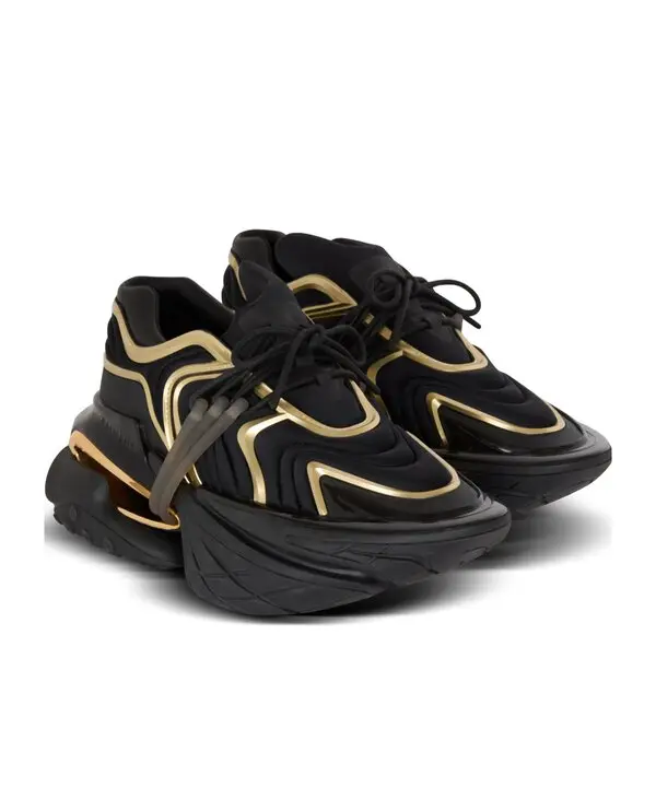Balmain Unicorn Wave Trainers - Black
