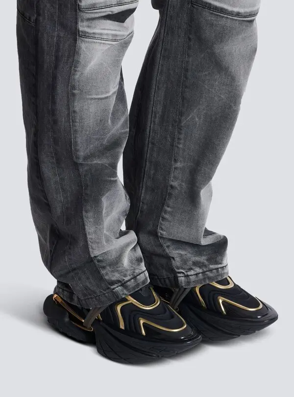 Balmain Unicorn Wave Trainers - Black