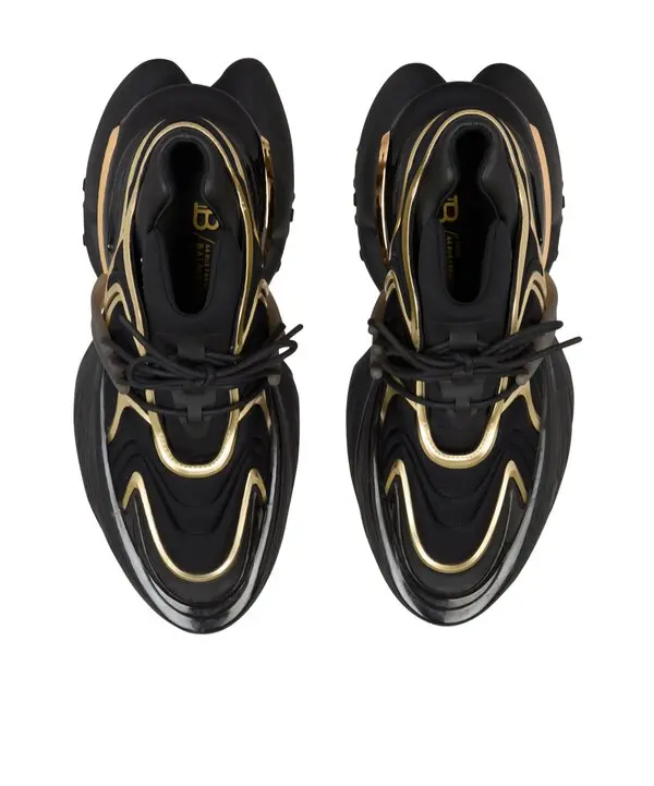 Balmain Unicorn Wave Trainers - Black