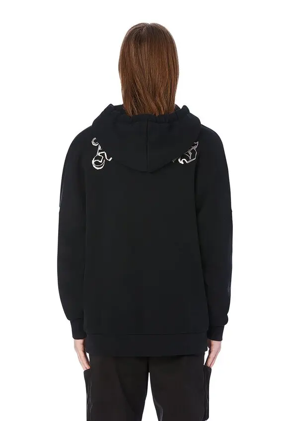 Palm Angels Logo Print Hoodie