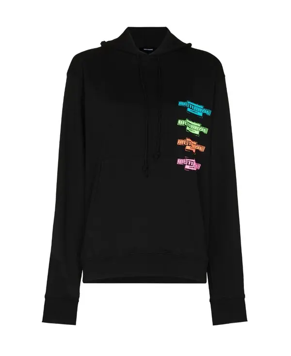 We11Done Graphic Print Hoodie
