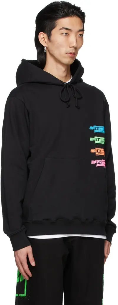 We11Done Graphic Print Hoodie
