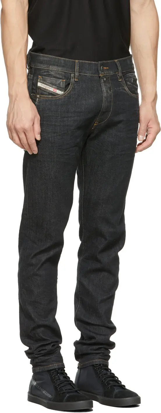 DIESEL® Slim Fit Jeans With Logo Detail
