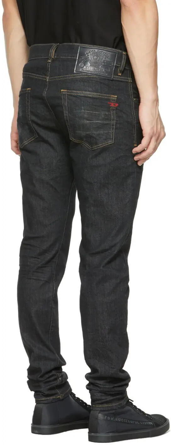 DIESEL® Slim Fit Jeans With Logo Detail