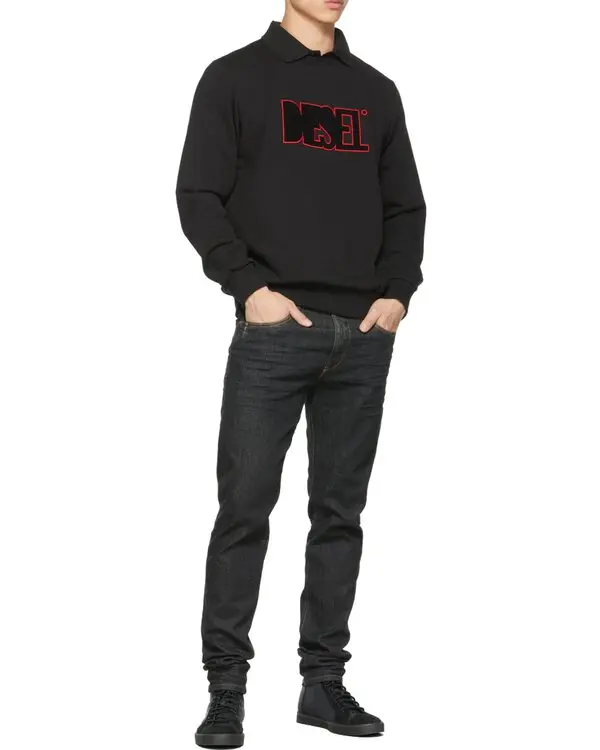DIESEL® Slim Fit Jeans With Logo Detail