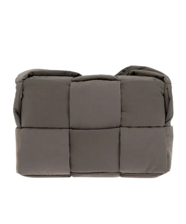 Bottega Veneta Small Padded Tech Cassette Shoulder Bag - Light Graphite