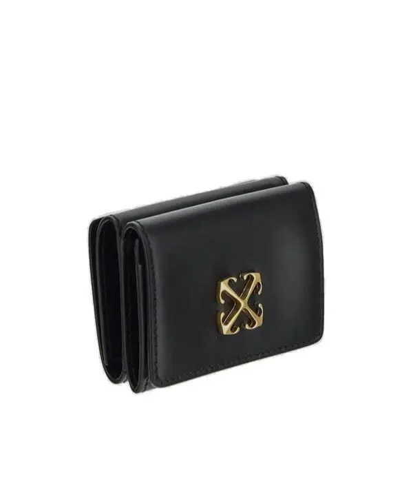 Off-White Jitney Logo Plaque Wallet