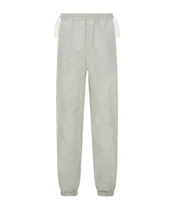 FERRAGAMO Elastic Waist Jogger Pants - Fog