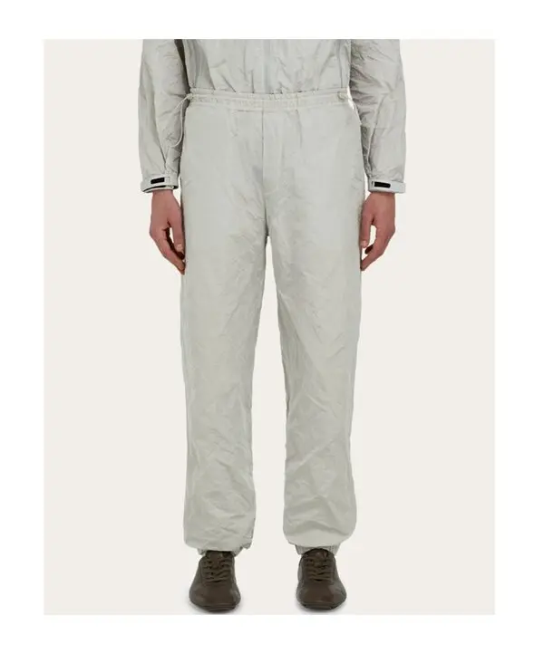 FERRAGAMO Elastic Waist Jogger Pants - Fog