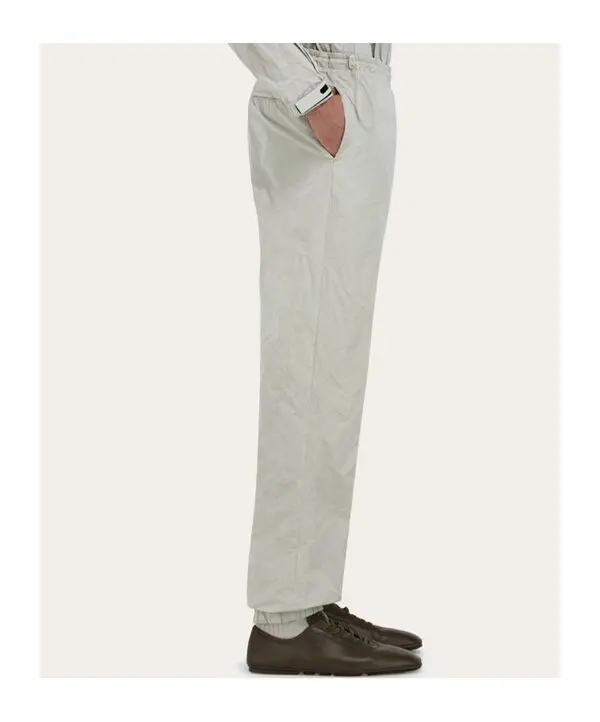 FERRAGAMO Elastic Waist Jogger Pants - Fog
