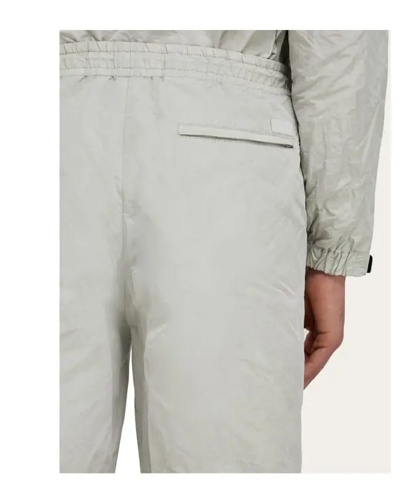 FERRAGAMO Elastic Waist Jogger Pants - Fog